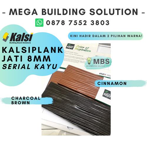 Jual KalsiPlank 8mm Jati Color 300x20cm - Lis Plang, KalsiBoard Serial ...