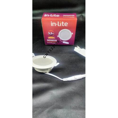Jual Led PanelInlite / In-lite Downlight COB Slim 5,5 Watt Bulat ...
