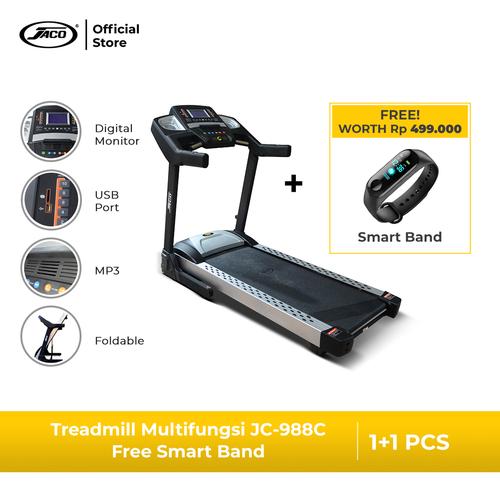 Promo Alat Fitness Treadmill Elektrik Jaco Treadmill JC 988C Alat ...