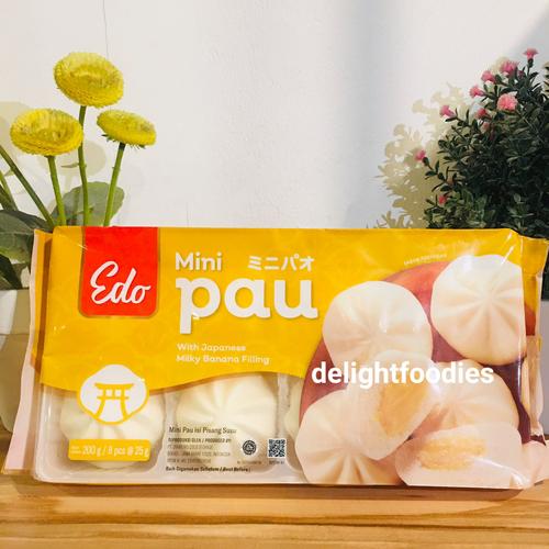 Jual mini pau edo isi banana milky / mini pao edo pisang susu - Jakarta ...