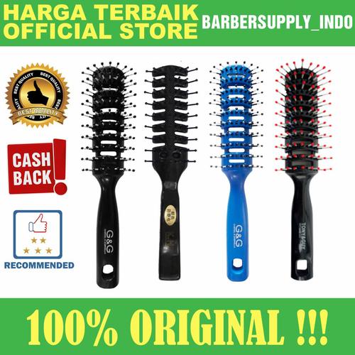 Jual Vent Brush / Sisir Vent Brush / Sisir Ventilasi / Sisir Blow dry ...