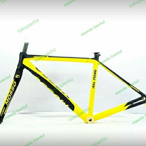 Jual frame roadbike mosso 790 pro 2 new kuning - Kab. Bantul - sepeda ...