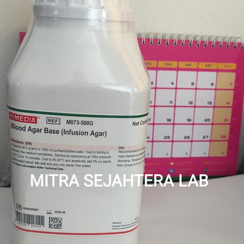 Jual Blood Agar Base / Infusion Agar Himedia 500g M073 Media Mikro ...