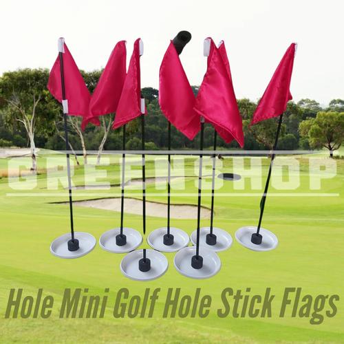 Jual Hole Mini Golf - Hole Stick Flags - Hole Tiang Bendera Golf - Kab ...