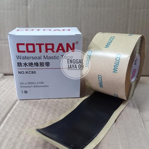 Jual Isolasi Rubber Cotran Waterseal Mastic Tape KC80 2inch x 3m ...