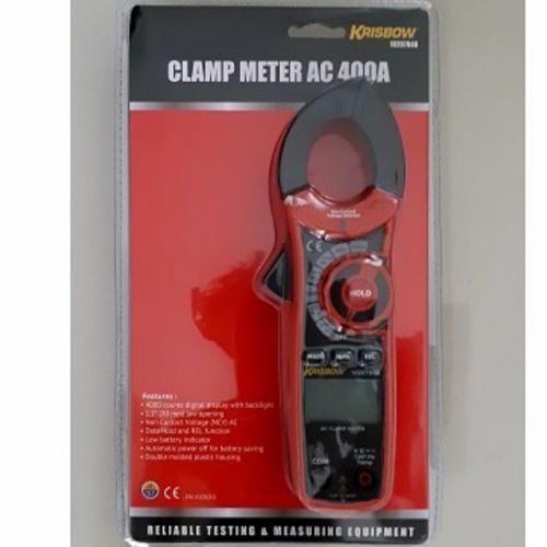 Jual Krisbow KW0600286 Digital AC Clamp Ampere Meter 400A Tang Ampere ...