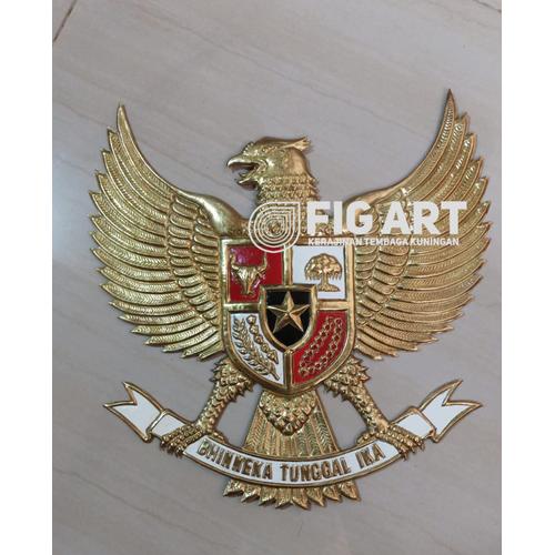 Jual Logo Garuda 2D Kuningan - Kab. Boyolali - Kerajinan Tembaga FigArt ...