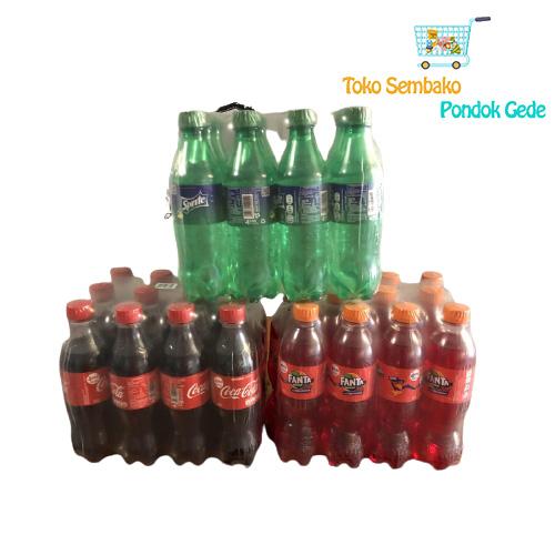 Jual Coca Cola / Fanta / Sprite Botol 390ml 1 Pack 12 botol - Coca Cola ...