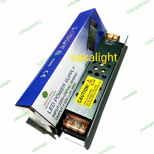 Jual ARTALUX LED POWER SUPPLY AR0101 5A 12V/ADAPTOR ARTALUX SLIM AR0101 ...