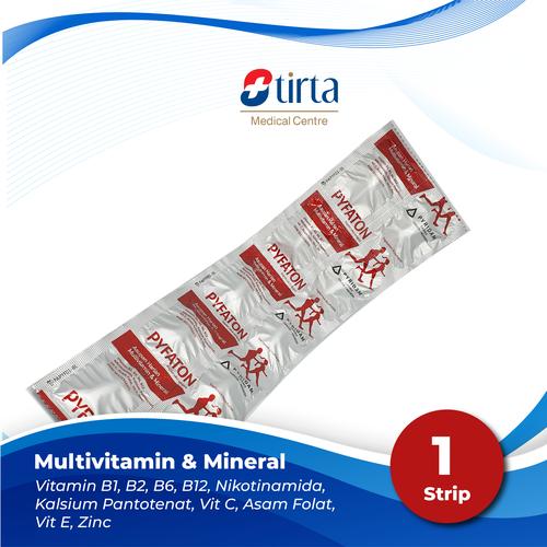 Jual Pyfaton Tab 10 tablet - Multivitamin untuk Menjaga Daya Tahan ...