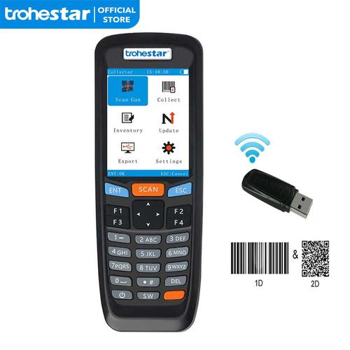 Jual trohestar 2D Inventory scanner PDT PDA 2.8 inch TFT Color LCD ...