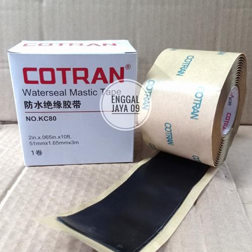Jual Isolasi Rubber Cotran Waterseal Mastic Tape KC80 51mm x 3m ...