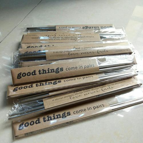 Jual Souvenir pernikahan sumpit besi wedding - Kota Medan ...