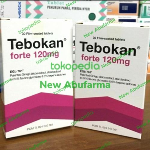 Jual Tebokan Forte 120mg Box @30 - Jakarta Timur - New Abufarma | Tokopedia