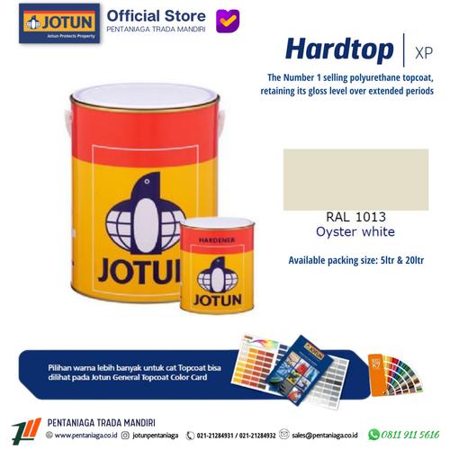 Promo Jotun Hardtop XP Ral 1013 Oyster White Galon 5 ltr set Cicil 0% ...