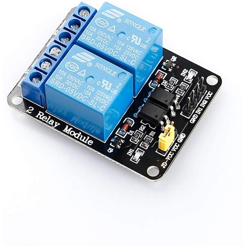 Jual Relay module 2 channel arduino, ESP & raspberry compatible - Kab ...