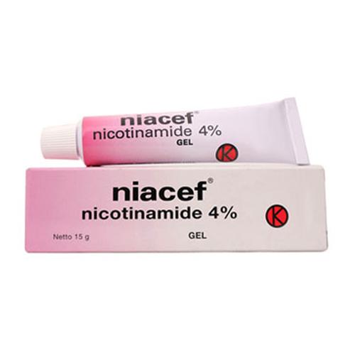 Jual NIACEF 4% GEL 15 GRAM/NICOTINAMIDE/OBAT JERAWAT - Jakarta Utara ...