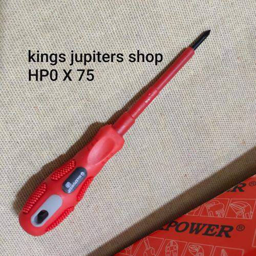 Jual OBENG LISTRIK PLN PLUS PH0 PH1 PH2 GAGANG KARET MAXPOWER KAPUSI ...