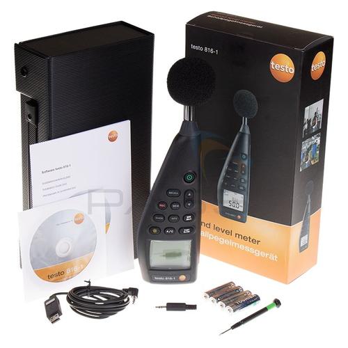 Jual Testo 816-1 Sound Level Meter dilengkapi Certificate Calibration ...
