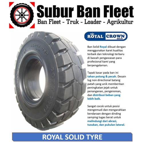 Jual ROYAL SOLID TYRES 28X12.5-15 BAN BUTA BAN MATI BAN SOLID FORKLIFT - Kota Cimahi - Subur Ban ...