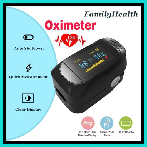 Jual Pulse Oximeter Finger Tensi Darah Ukur Kadar Oxigen dalam darah ...