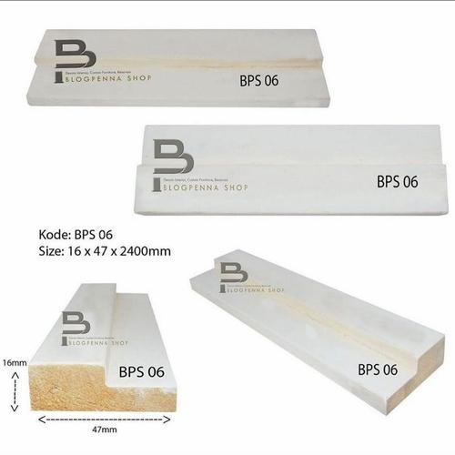 Jual LIST KAYU BPS06 / LIS KAYU WAINSCOTING / WALL MOULDING / PANEL ...