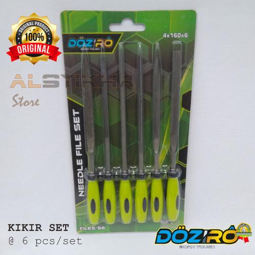 Jual Doziro Files-S6 - Kikir Kayu Mini Set 6pcs Kokoh Tebal gg Plastik ...
