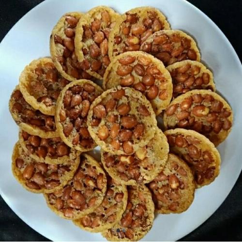 Jual peyek kacang tanah / rempeyek kacang spesial / snack jadul ...