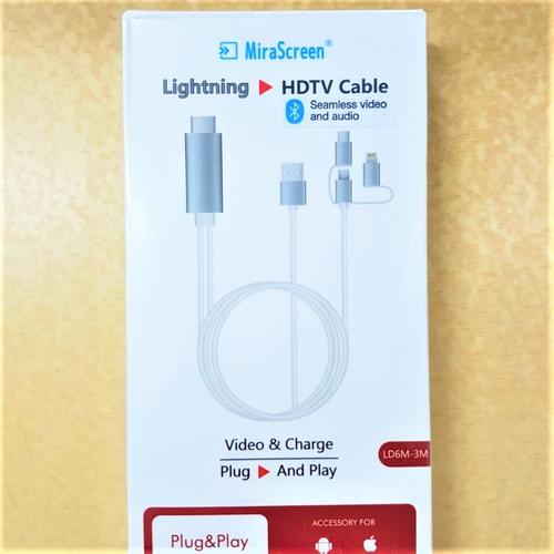 Jual KABEL Mirascreen Miracast Usb Display IOS Android ke to TV HDMI ...