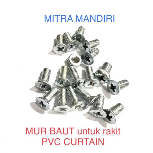 Jual Mur Baut untuk Rakit PVC CURTAIN - Jakarta Barat - Mitra Mandiri ...