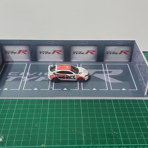 Jual DIORAMA GARASI 1/64 PARKING LOT HONDA CIVIC TYPE R Isi 5 - Kota ...