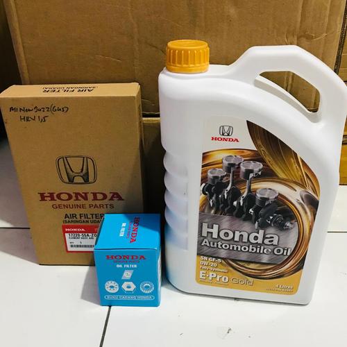 Jual Oli mesin Honda epro gold 0W-20 4L / paket jazz rs gk5 Hrv 1,5 Brv - Jakarta Pusat - Akira ...