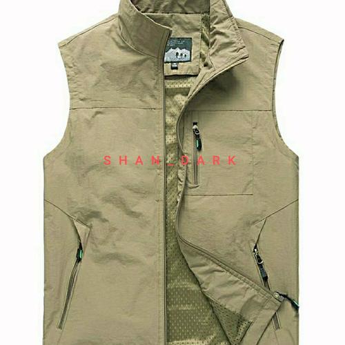 Jual jaket rompi pria kasual, rompi lapangan, rompi outdoor,rompi pria ...