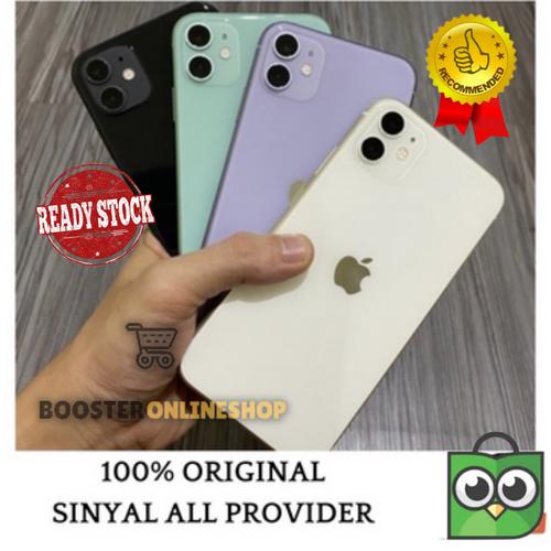 Jual iPhone 11 256GB 128GB 64GB 100% Second Original Mulus Normal ...