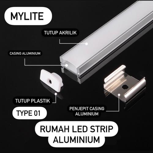 Jual Kap Lampu Led Batangan 1 Meteran Outbow High Quality - Type 1 ...