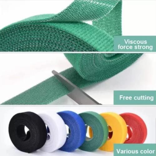 Jual Strap Velcro Premium pengikat dan perapih kabel per meter - Putih ...