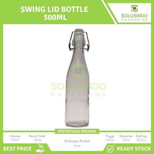 Jual Botol Kaca Swing Lid 500ml - Kota Bekasi - Solusindo Packaging ...