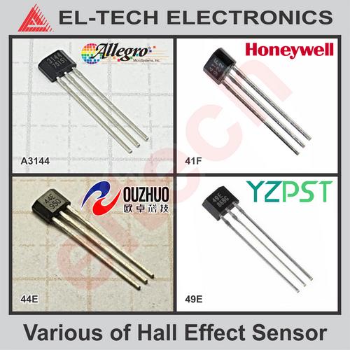Jual A3144 A 3144 Hall Effect Sensor Detektor Detector Medan Magnet ...