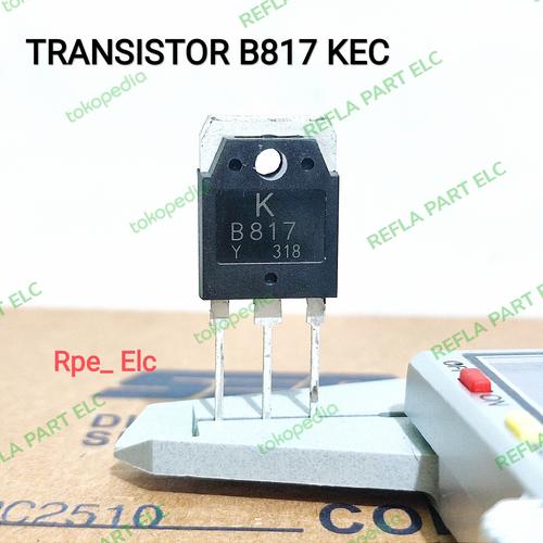 Jual TRANSISTOR B817 2SB817 B 817 2SB 817 TR PNP TRANSISTOR POWER - Kab ...