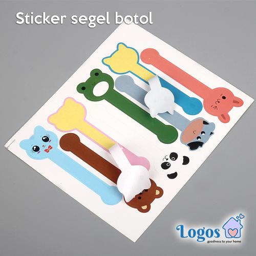 Promo Stiker segel botol handmade seal Sticker label kemasan kopi juice ...