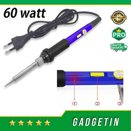 Jual Solder Listrik Iron Adjustable Temperature Fast Heating 60Watt - Jakarta Selatan - G a d g ...