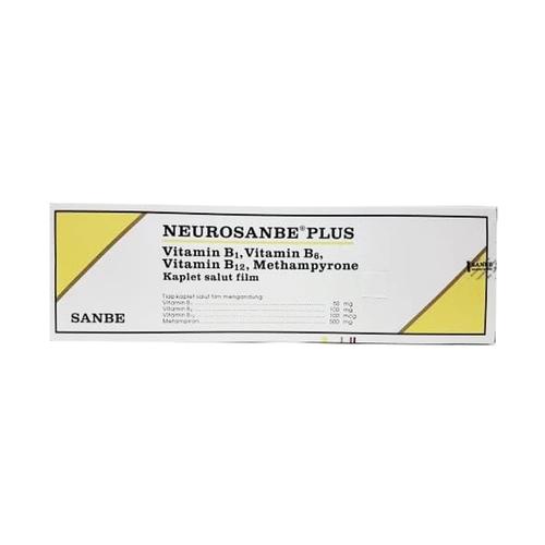 Jual NEUROSANBE PLUS 1 STRIP ISI 10 TABLET/VITAMIN B/VITAMIN SYARAF ...
