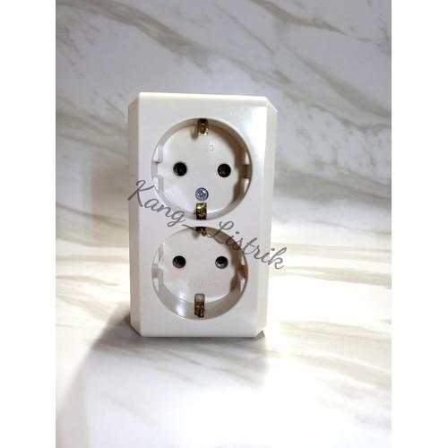 Jual Stop Kontak Double Broco New Gee OB 15420 - Kab. Karawang ...