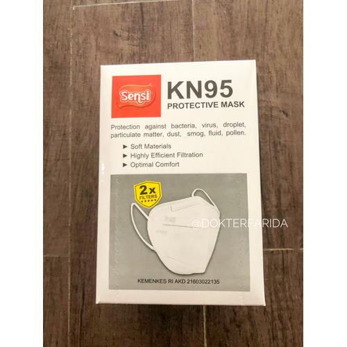 Jual SENSI KN95 PROTECTIVE MASK | Masker Sensi KN95 - isi 20 pc - 1 Box ...