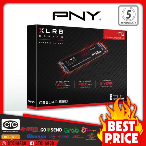 Promo SSD M2 Nvme PNY XLR8 CS3040 1TB - SSD M2 Nvme Gen4 x4 Cicil 0% 3x ...