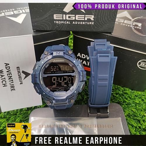 Jual Eiger Glastonbury Watch 5088 Jam Tangan Pria Original - Biru ...