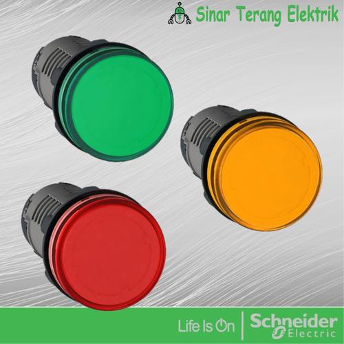 Jual Schneider Harmony Pilot Lamp LED 220VAC XA2EVM3LC XA2EVM4LC ...