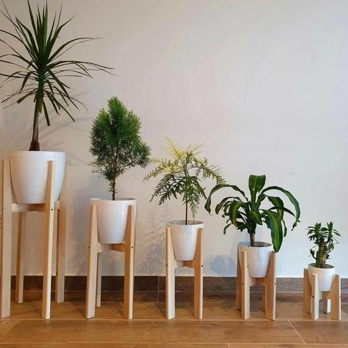 Jual Standing Pot Kayu / Tatakan Pot Kayu - Natural, S - Kab.Ciamis ...