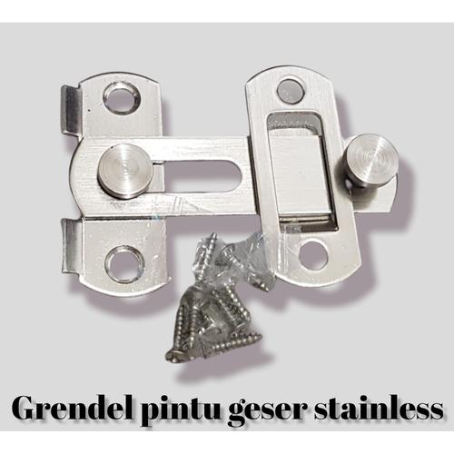 Jual Grendel pintu dorong stainless - grendel pintu geser besar ...