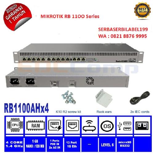 Jual MikroTik RB 1100 series Router Mikrotik RB1100series Orignal ...